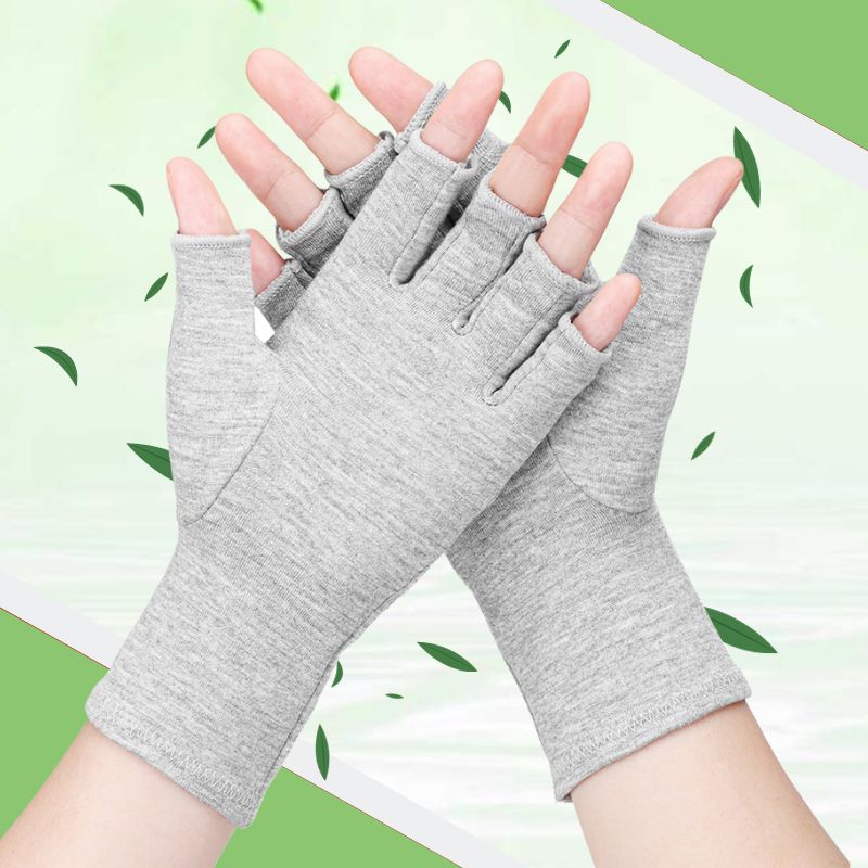 Bamboo Compression Gloves For Arthritis, Rheumatoid, And Hand Therapy ...