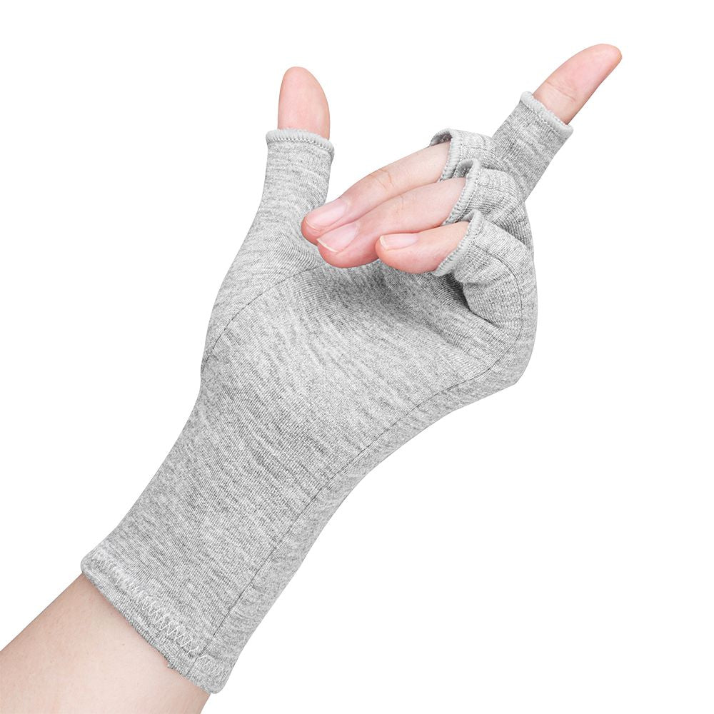 Bamboo Compression Gloves for Arthritis & Eczema | Best Hand Therapy ...
