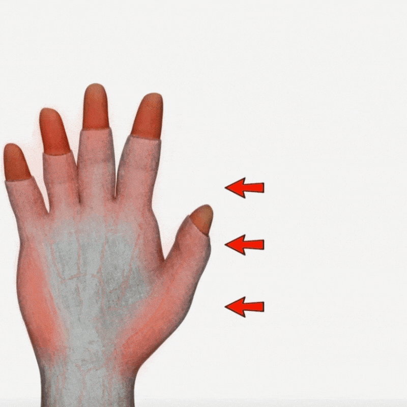 Bamboo Compression Gloves for Arthritis & Eczema | Best Hand Therapy ...